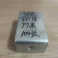 China Bolted HDG Galvanized Pipe Mounting Bracket Corrosion Resistance For Shelving for sale
