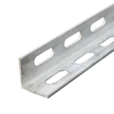 China Extruded Galvanised Angle Channel Steel Unistrut Corrosion Resistance for sale