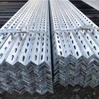 China L Shaped Slotted Right Angle Beam 90 Degree Galvanized Reinforced Pre Punched for sale