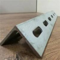 China 50mm Punching Perforated Steel Angle Channel Beam L Shape for sale