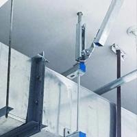 China Commercial Air Duct Seismic Bracing Pipe Supports Antirust Galv Steel for sale