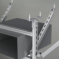 China 2 Inch Bolted Cable Tray Seismic Bracing Supports For Light Fixtures Custom for sale