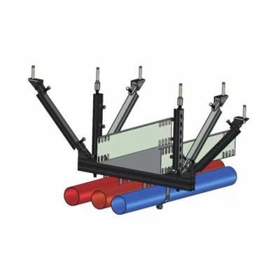 China Adjustable Galvanised Trapeze Seismic Bracing  Restraints For Piping Earthquake Resistance for sale
