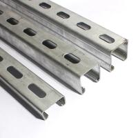 China Perforated Metal Strut Cold Rolled Channel C Shaped Beam JIS G3101 Standards for sale