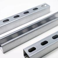 China OEM Carbon Steel Galvanized Galv Unistrut Strut C Channel 2 Inch for sale
