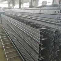 China 50kg/M Electrical Wire Raceway Cable Tray Ladder With Cover 150mm for sale
