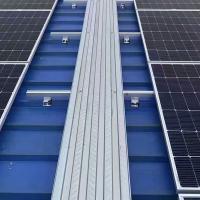 China Aluminium Photovoltaic Solar Rooftop Walkway Catwalk System Anti Slip for sale