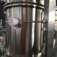 China Milk Juice Powder Pharmacy Fluidized Bed Granulator Coating Pharmaceutical Industry for sale