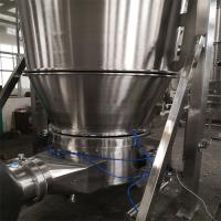 China Stainless Steel FL300 Fluid Bed Granulator 1500L Fbd Dryer Working For Medicine Powders for sale