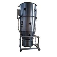 China Electric/Steam Heated Fluid Bed Coater Two Fluid Nozzle CIP Cleaning System 80kg Capacity for sale