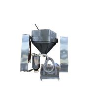 China GMP Automatic Bin Blender Powder Mixing Machine Pharmaceutical Powder Mixer Square Cone for sale