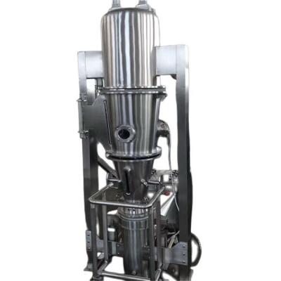 China Pharmaceutical Lab Use Mini Fluid Dry Bed Granulator Vertical Fluidized Bed Dryer for sale