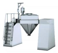 China Automatic Lifting FZH1000 Chemical Powder Mixer Square Cone Mixing Machine for sale