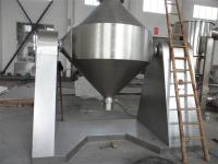 China Food Flour Portable Double Cone Mixer Blender Mixing Machine For Cosmetic Powder for sale