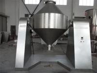 China Food Flour Portable Double Cone Mixer Blender Mixing Machine For Cosmetic Powder for sale