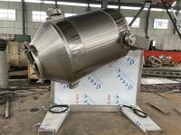 China Stainless Steel Explosive Proof Multi Direction Mixer Drum Powder 3D Rotating for sale