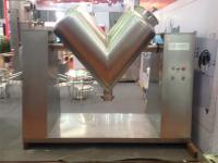 China VHJ Model 1 Ton Agitator Powder Multi Direction Mixer V Type Chemical Powder Mixer for sale