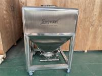 China Upgradable Bin Replaceable IBC Bin Blender With 500 Lbs Capacity Mixing 60 Hz for sale