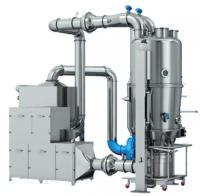 China ISO Medicine Fluid Bed Coater Granulator Machine Granules And Pellet Coating Machine for sale