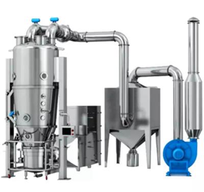 China 10KGS/H-500KGS/H Loading Capacity Fluid Bed Dryer Button/Touch Screen/Remote Control for sale