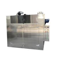 China 10 Stations White Exterior Hot Air Drying Oven with Double-layer Tempered Glass Door for sale