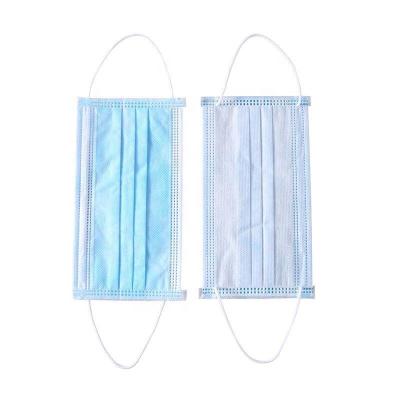 China List Manufacturer Nose Clip Facemask Disposable 3ply Surgical Face Masks Suppliers White Medical Mask CE Class II 3 Years 3 Plys for sale