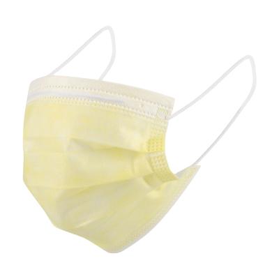 China S&J disposable medical surgical face mask 3-ply non woven protective colorful medical surgical face mask for sale