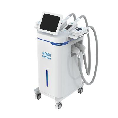 China 2022 Professional Weight Loss Body Sculpting 4 Handles 360 Cryolipolysis Fat Removal machine for sale