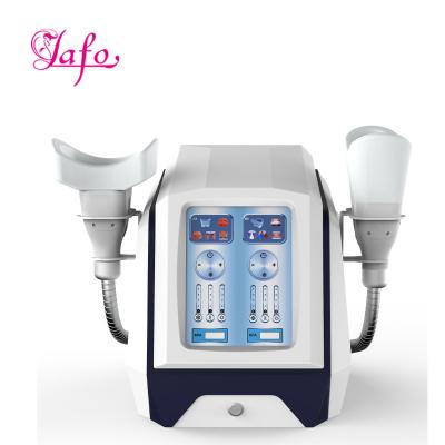 China 360 Degree Cooling Cryo 2 Handles Cryo Cryotherapy Fat lipolysis Criolipolisis Machine with different cryo cups LF-268A for sale