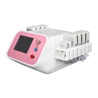 China LF-318B portable 650nm & 980nm lipo laser slimming machine with 12pads for sale
