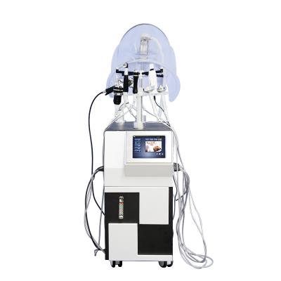 China Salon spa use 10 handles ultrasound rf bio oxygen spray oxygen mask oxygen jet facial machines for skin whitening liftin for sale