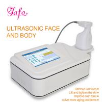 China Hottest portable Lipo sonic wrinkle removal body lifting machine with 5 replacement treating heads for choose for sale