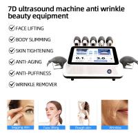 China newest hifu 7d facial y corporal replacement cartridge hifu body contouring hifu machine for sale