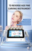 China 10 cartridges Hifu 7D Machine Body Face Lifting and HIFU 2 in 1 portable  rf face lifting skin tightening machine for sale