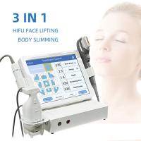 China 3 in 1 portable 7D hifu body face hifu lipo ulfit hifu 7D beauty machine for sale