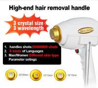 China Painless 808nm diode laser hair removal machine portable laser hair removal machine for sale