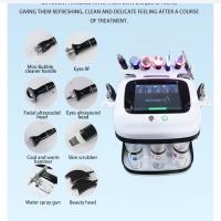 China 10 in 1 hydra dermabrasion water oxygen facial skin deep cleansing diamond microdermabrasion hydro wrinkle removal machi for sale