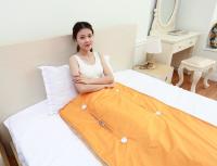 China Professional Infrared Sauna Blanket Fat Burned Slimming Home Electric Thermal Detox Therapy for Women Men Sauna Blanket for sale