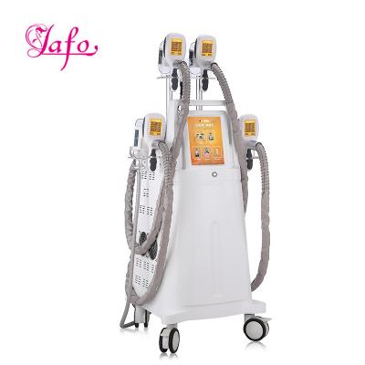 China CE approved criolipolisi cool tech 4 cryo handles cryolipolysi body shaping slimming machine for sale