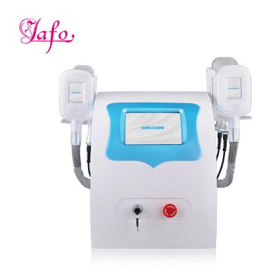 China LF-216A High quality Double cryo handles Cryo cavitation rf Fat loss slimming machine for salon use for sale