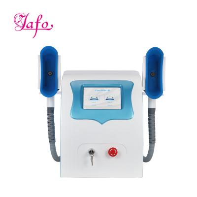 China LF-216d medical silicone High quality Double cyro handles Cryo vacuum lipo body slimming machine for sale