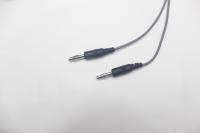 China Medical ESU Accessories Wolf Reusable Banana 4.0mm  Bipolar Cable for sale