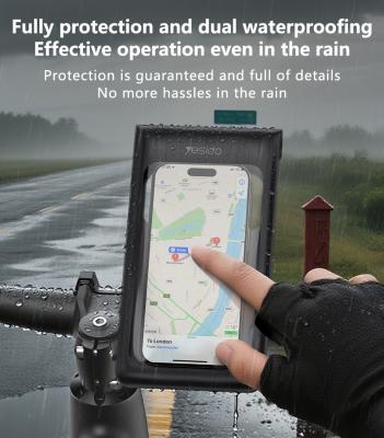 China IP67 Waterproof Phone Bag with 360° Rotation and Sensitive Touch Control for Bicycles and Electric Vehicles for sale