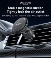 China Yesido C252 360° Rotation Strong Magnetic Suction Barb Lock Car Phone Holder for Air Vent Mounting for sale