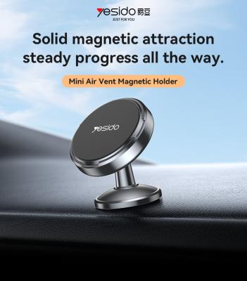 China Yesido C215 360° Rotation Magnetic Phone Holder with Strong Magnetic Force and Zinc Alloy Construction for sale