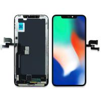 China Factory Price iPhone X LCD Screen with 580±50 Cd/m2 Brightness 1:1300 Contrast Ratio and 98% NTSC JK Incell Display for sale
