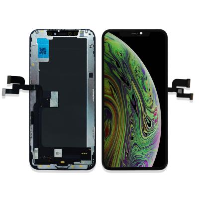 China Factory Price iPhone XS LCD Screen with 580±50 Cd/m2 Brightness 1:1400 Contrast Ratio and 98% NTSC JK Incell Display for sale