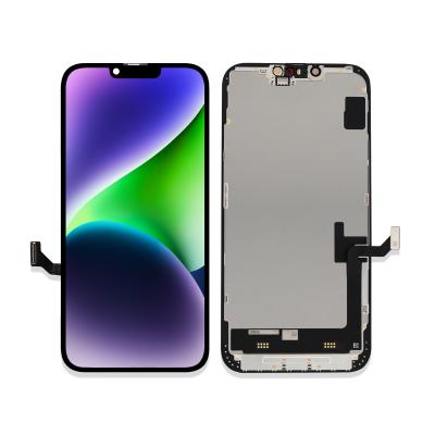 China Factory Price JK Incell LCD Screen for iPhone 14 Plus with 1:1400 Contrast Ratio and 98% NTSC for sale