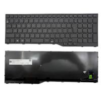 China JP Japanese Layout Laptop Replacement Keyboard, Full Size JIS Japanese Keyboard with Ribbon Cable for Notebook Repair Parts,For Fujitsu for sale