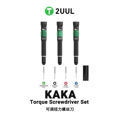 China 2UUL KAKA SD20 Torque Screwdriver Set with Adjustable Torque 0.35-0.55 N*cm, Audible KAKA Click, and Magnetic Replaceable Bits for sale